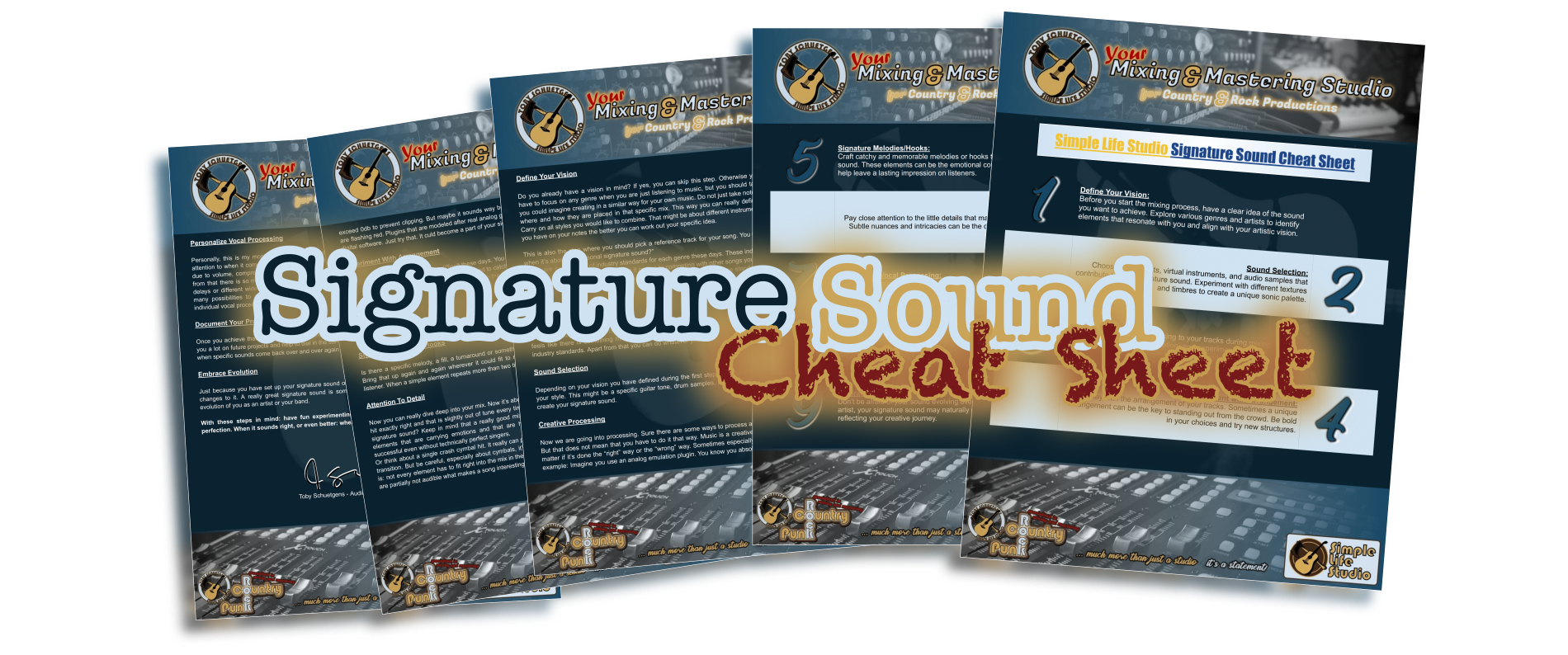 SLS Signature Sound Cheat Sheet